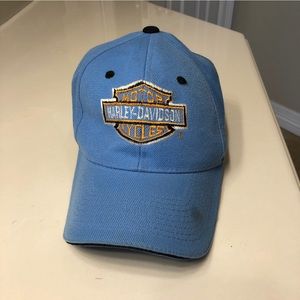 Harley-Davidson | Accessories | Baby Blue Harley Davidson Hat | Poshmark